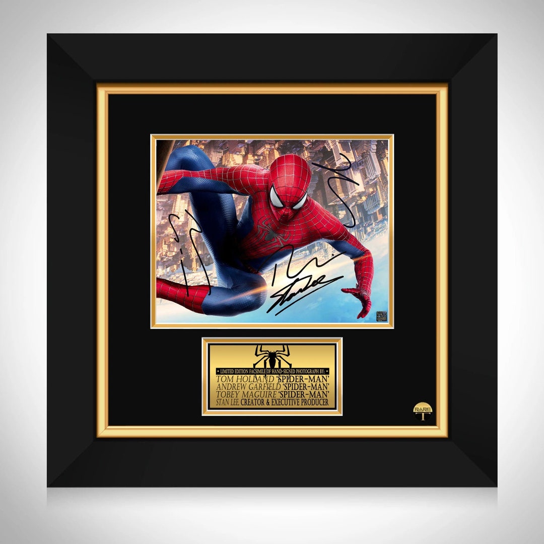 Spider-man on Building Iconic Photo Limited Signature Edition Custom ...