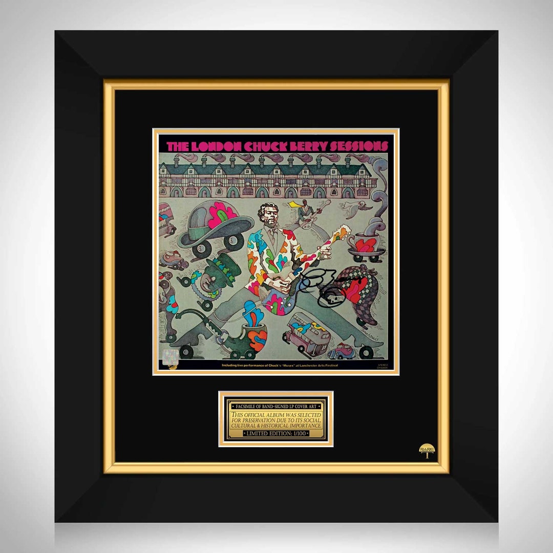 Chuck Berry the London Chuck Berry Sessions LP Cover Limited - Etsy