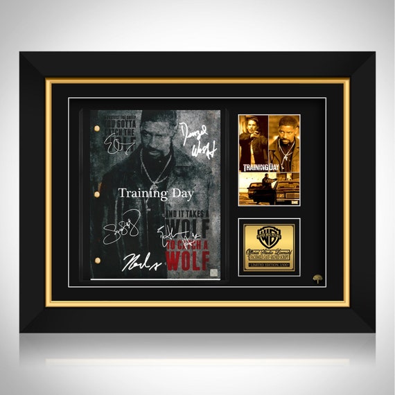 Training Day Limited Signature Edition Studio Licensed Script - Etsy
