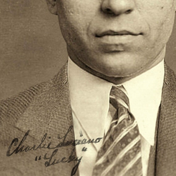 Young Charles Lucky Luciano