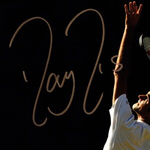 Roger Federer Champion Legend Photo Limited Signature Edition Custom ...