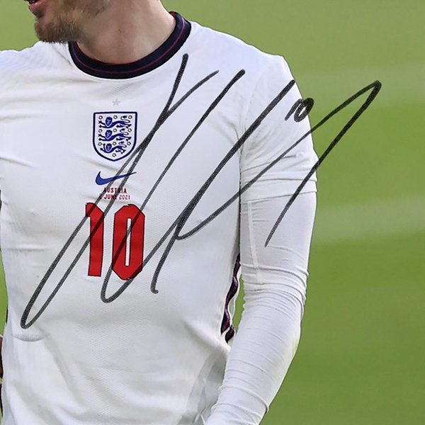 Jack Grealish & Bukayo Saka England Photo Limited Signature - Etsy ...