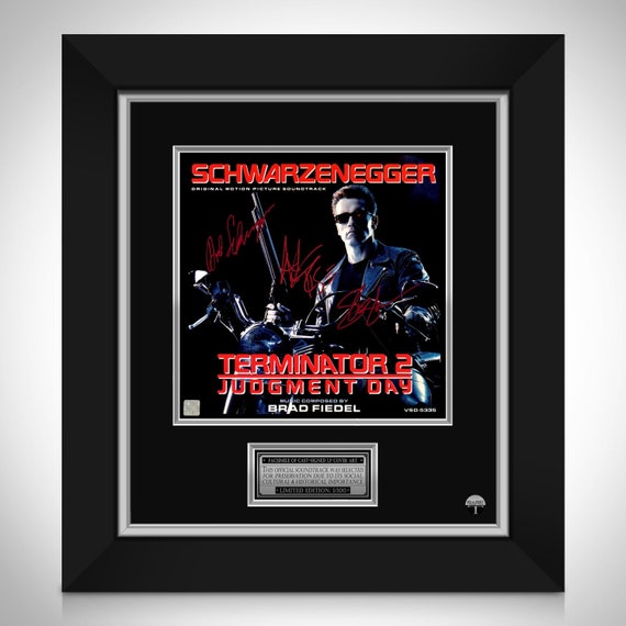 Terminator 2 Judgement Day Soundtrack LP Cover Limited - Etsy