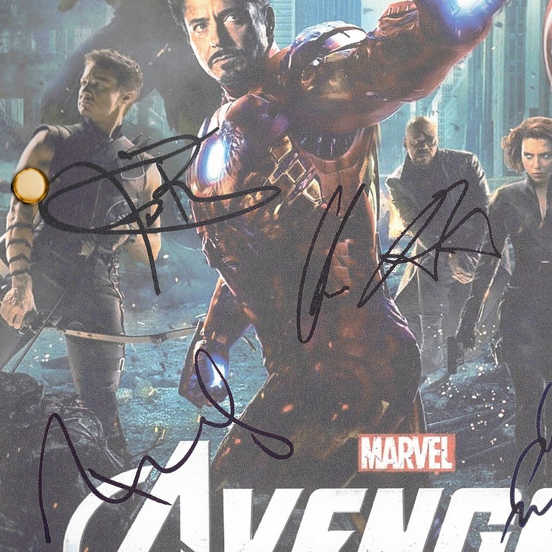 The Avengers Limited Signature Edition Studio Licensed - Etsy