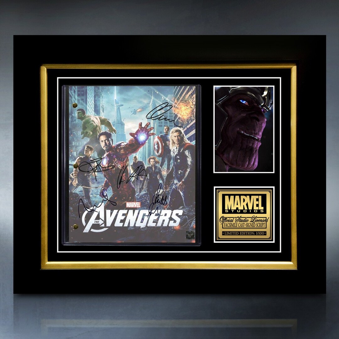 The Avengers Limited Signature Edition Studio Licensed Script Custom ...
