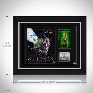 Species Script Limited Signature Edition Custom Frame - Etsy