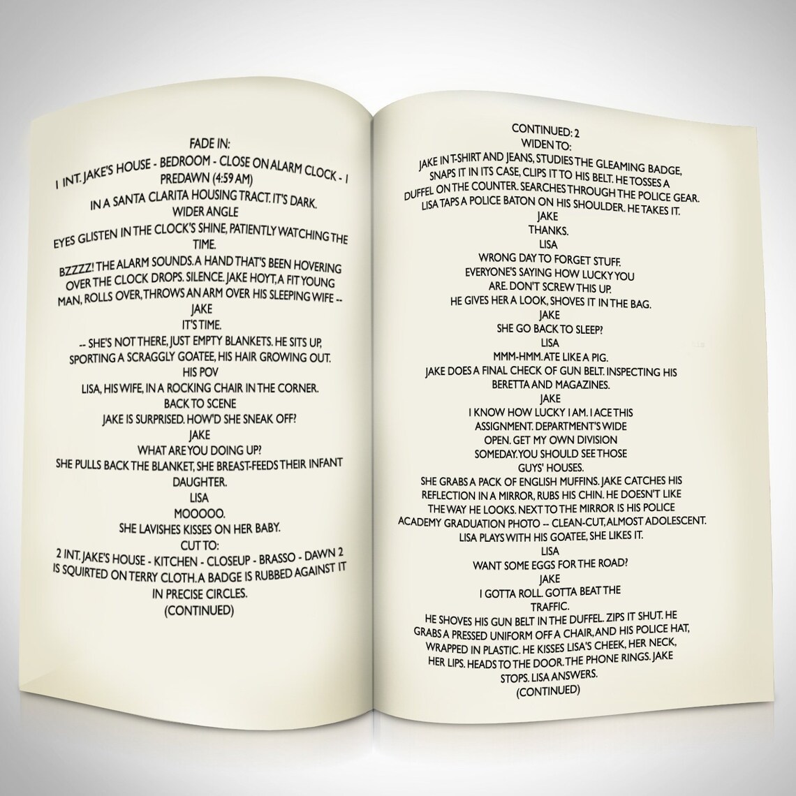 Training Day Limited Signature Edition Studio Licensed Script - Etsy