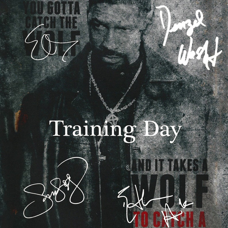 Training Day Limited Signature Edition Studio Licensed Script - Etsy