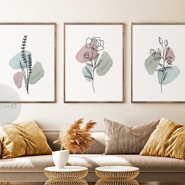 Boho Botanical Art - Etsy