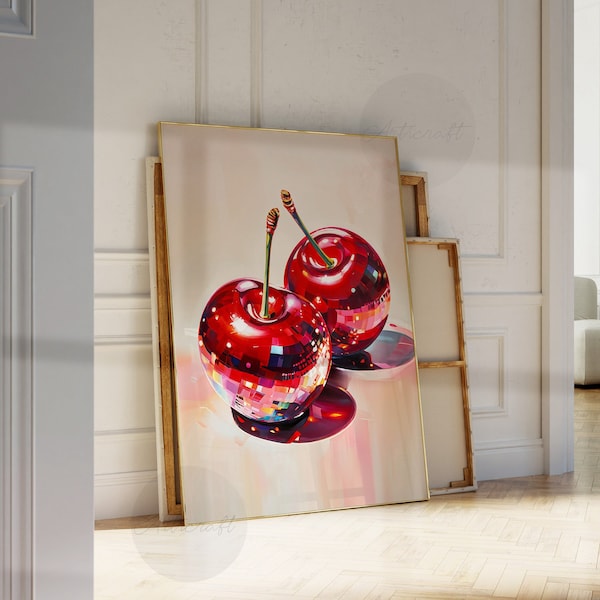 Cherry Art Print - Etsy