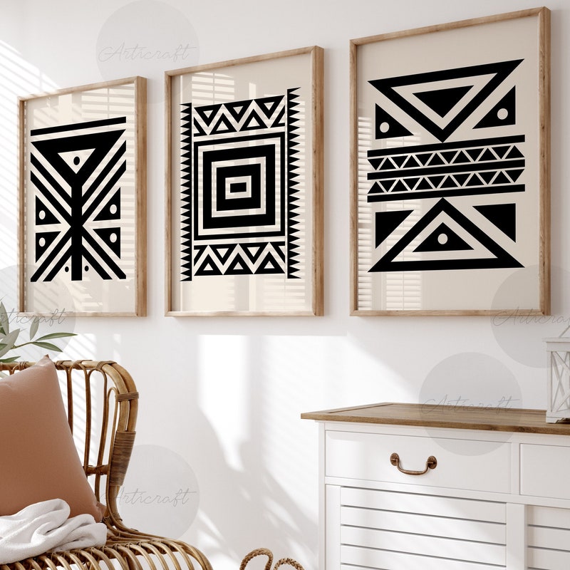 Tribal Poster - Etsy