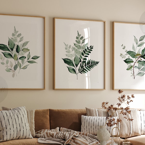 Modern Botanical Art - Etsy
