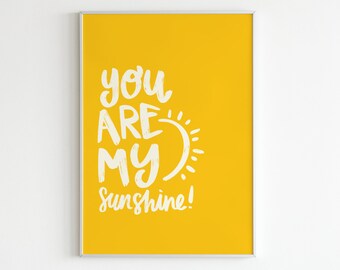 Yellow Art Print | Etsy