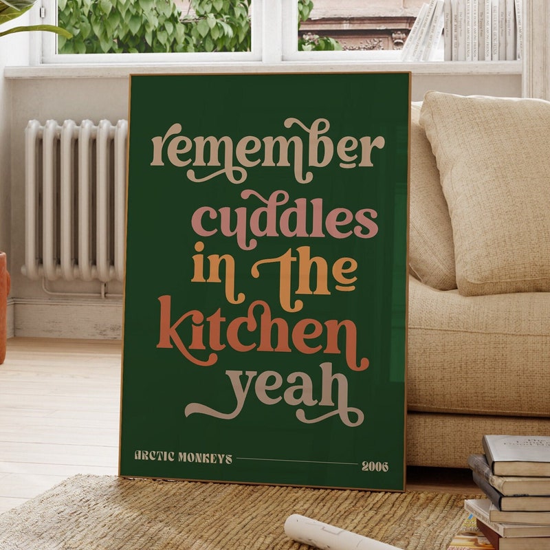 Kitchen Poster - Etsy UK