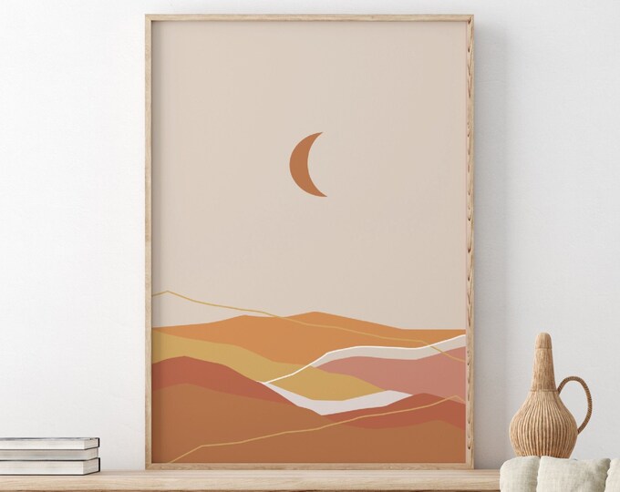 Prints for walls gallery walls and home by MellowPrintDesigns