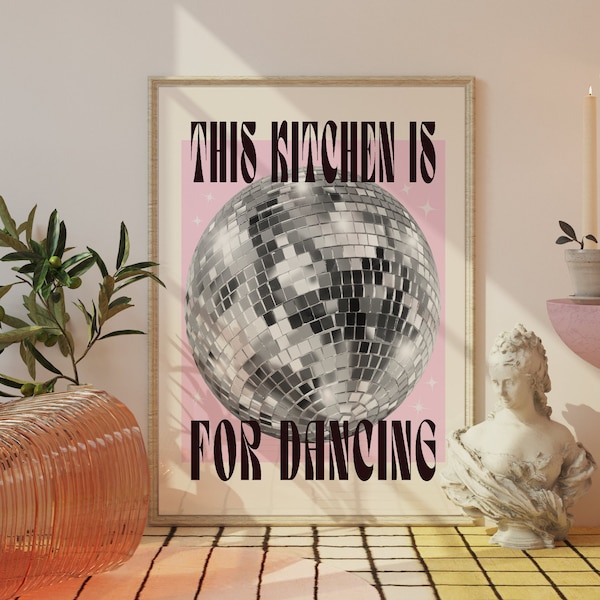 Kitchen is for Dance - Etsy UK