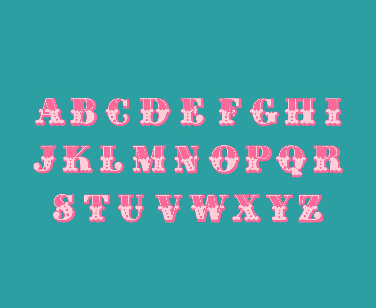 Personalised Colourful Letter Print Gift for Friend Custom - Etsy UK