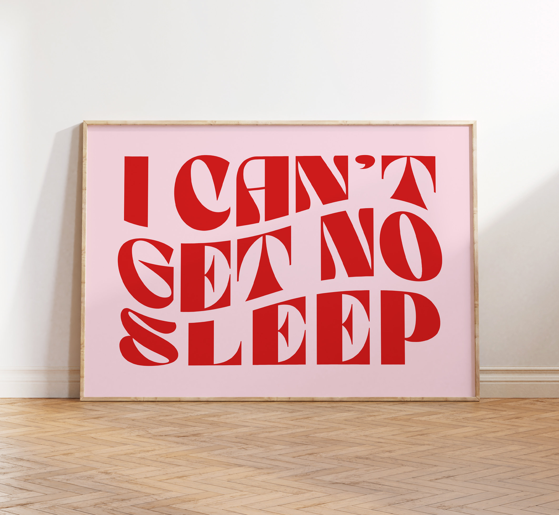 I Can't Get No Sleep Music Print, Faithless, Retro, 90's Music, Popular ...