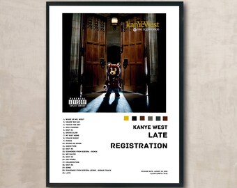Late Registration Album Poster - Etsy