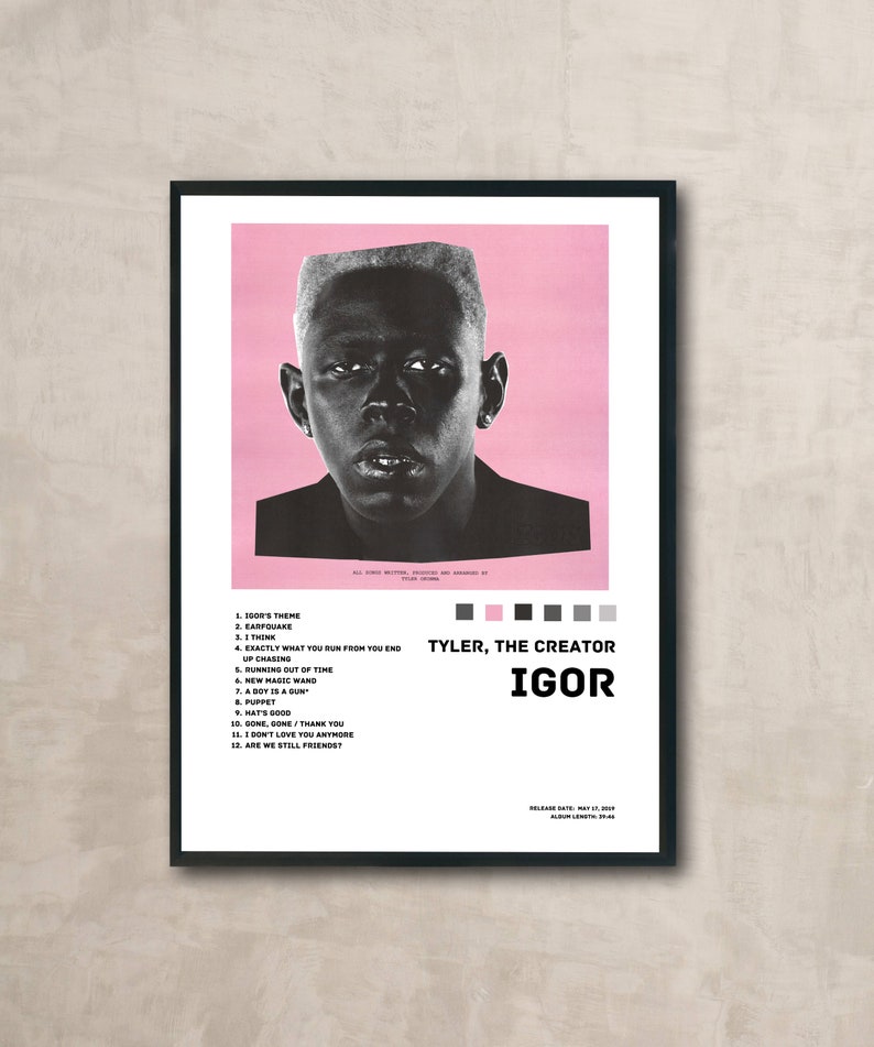 TYLER, THE CREATOR Igor Album Poster - Etsy