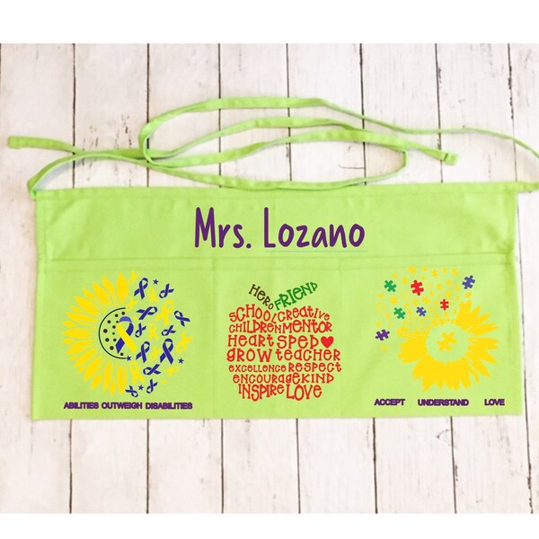 Teacher Apron - Etsy