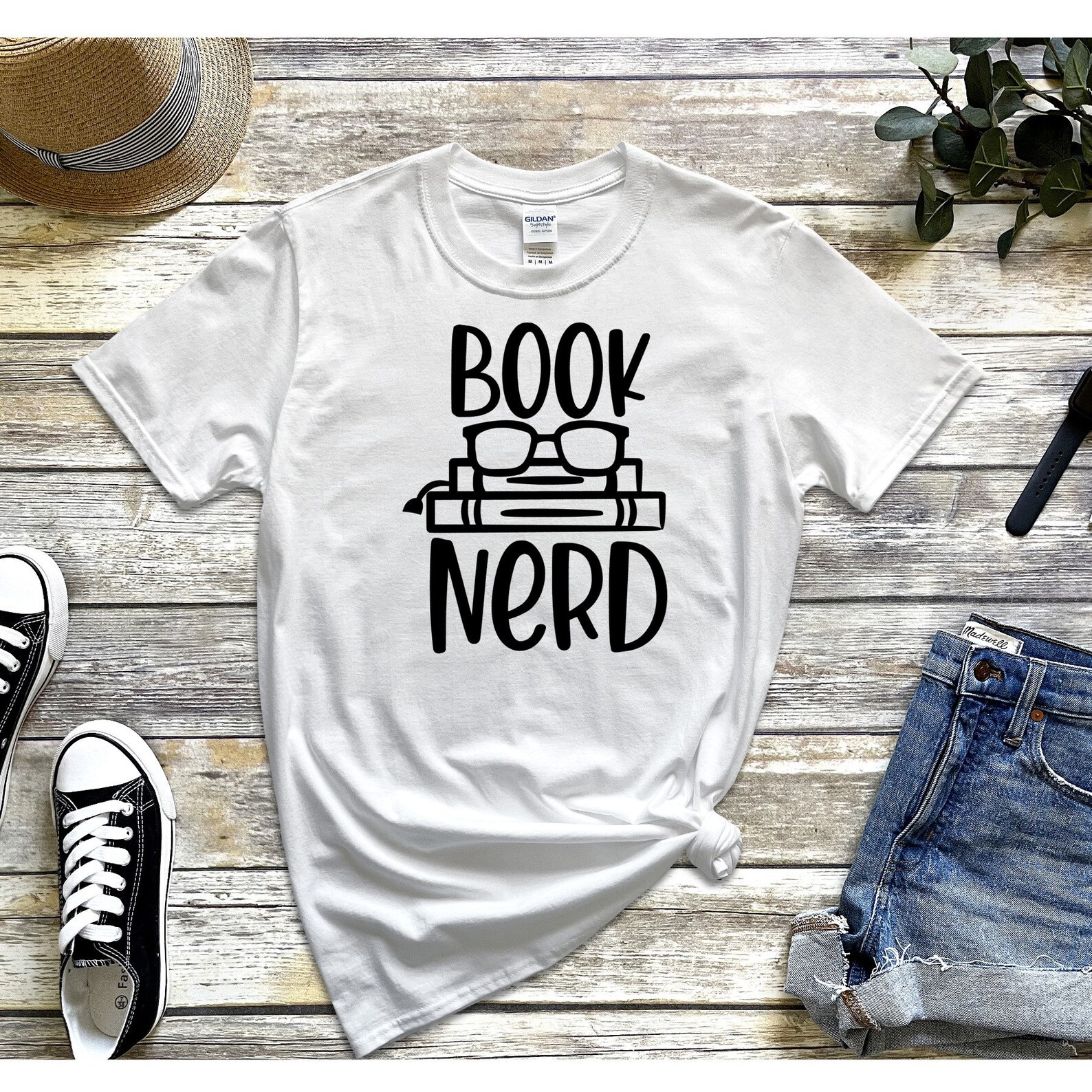 T-shirt-book Nerd Book Nerd T-shirt-reading-books-unisex T-shirt - Etsy