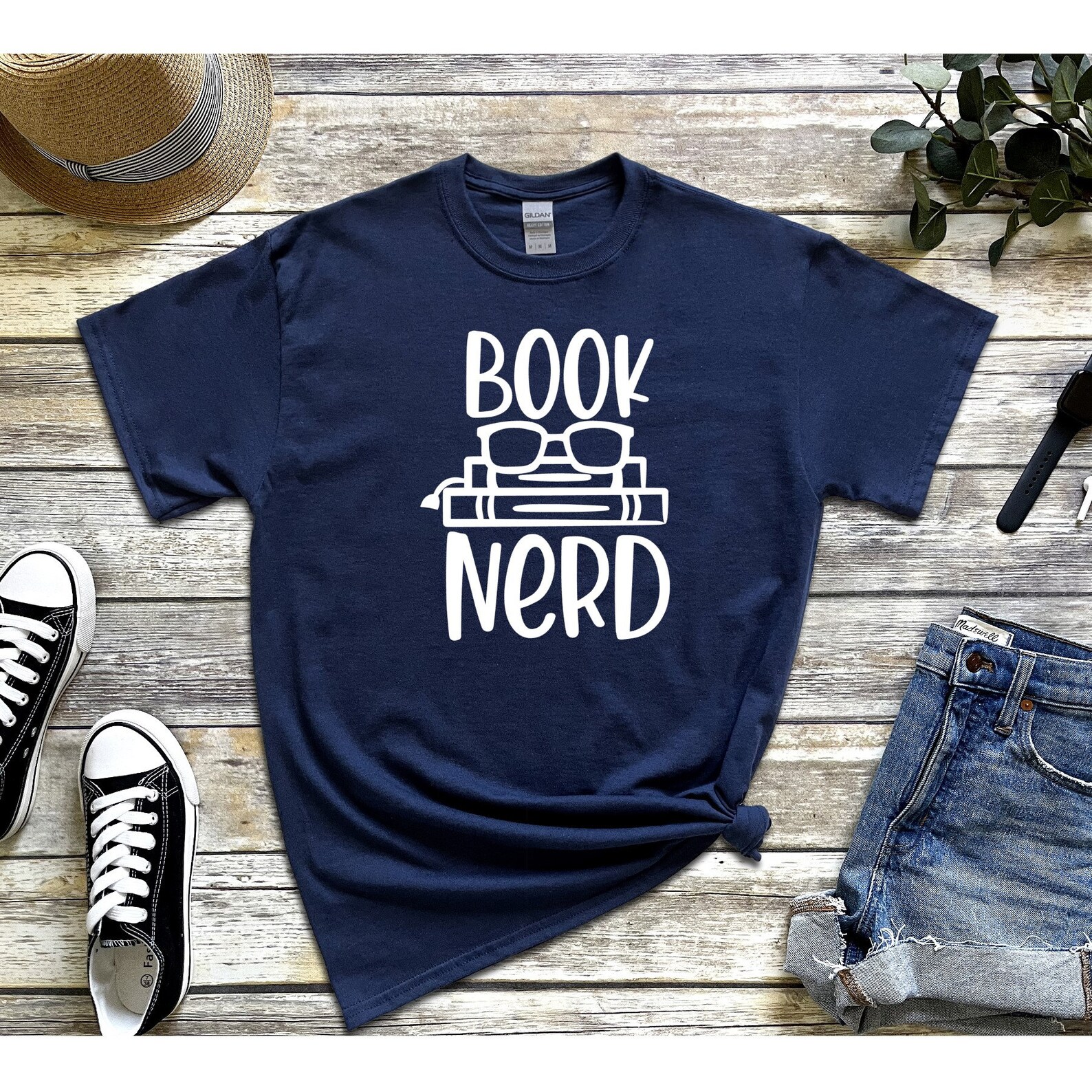 T-shirt-book Nerd Book Nerd T-shirt-reading-books-unisex T-shirt - Etsy