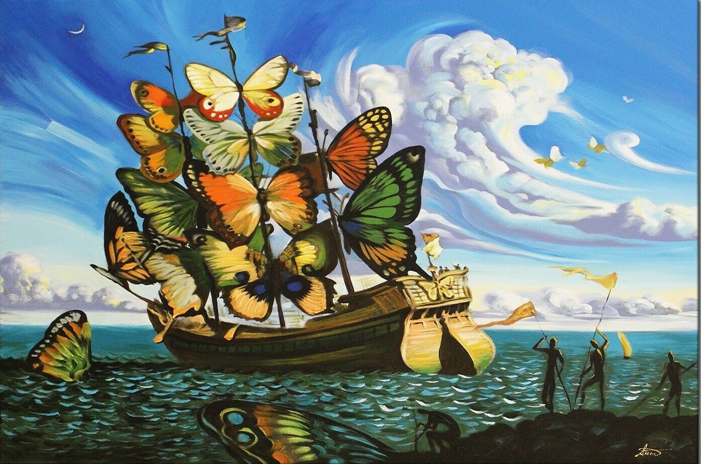 Dali Butterfly Ship