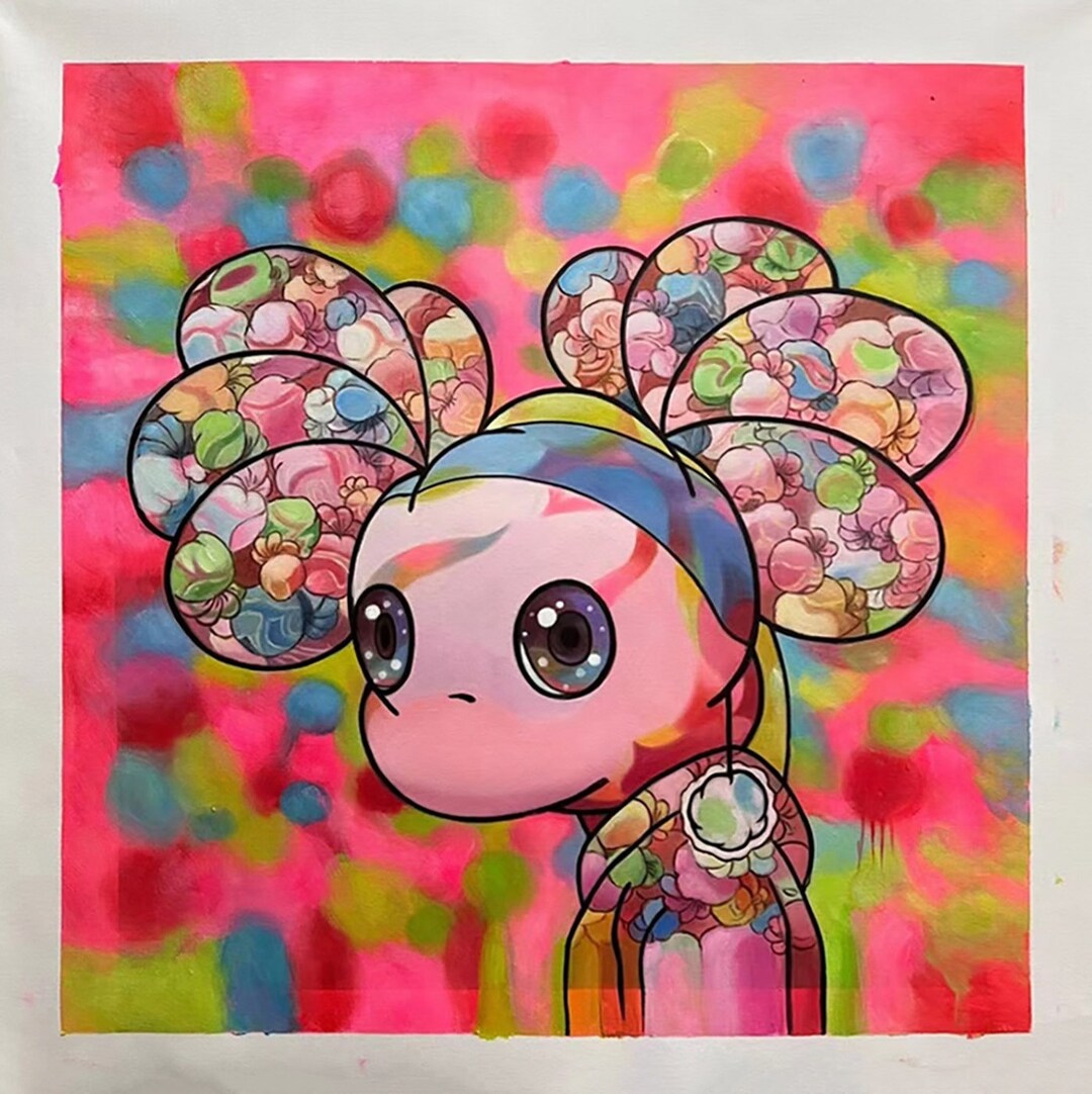 Portrait Zaza Painting Oil on Canvas - Etsy