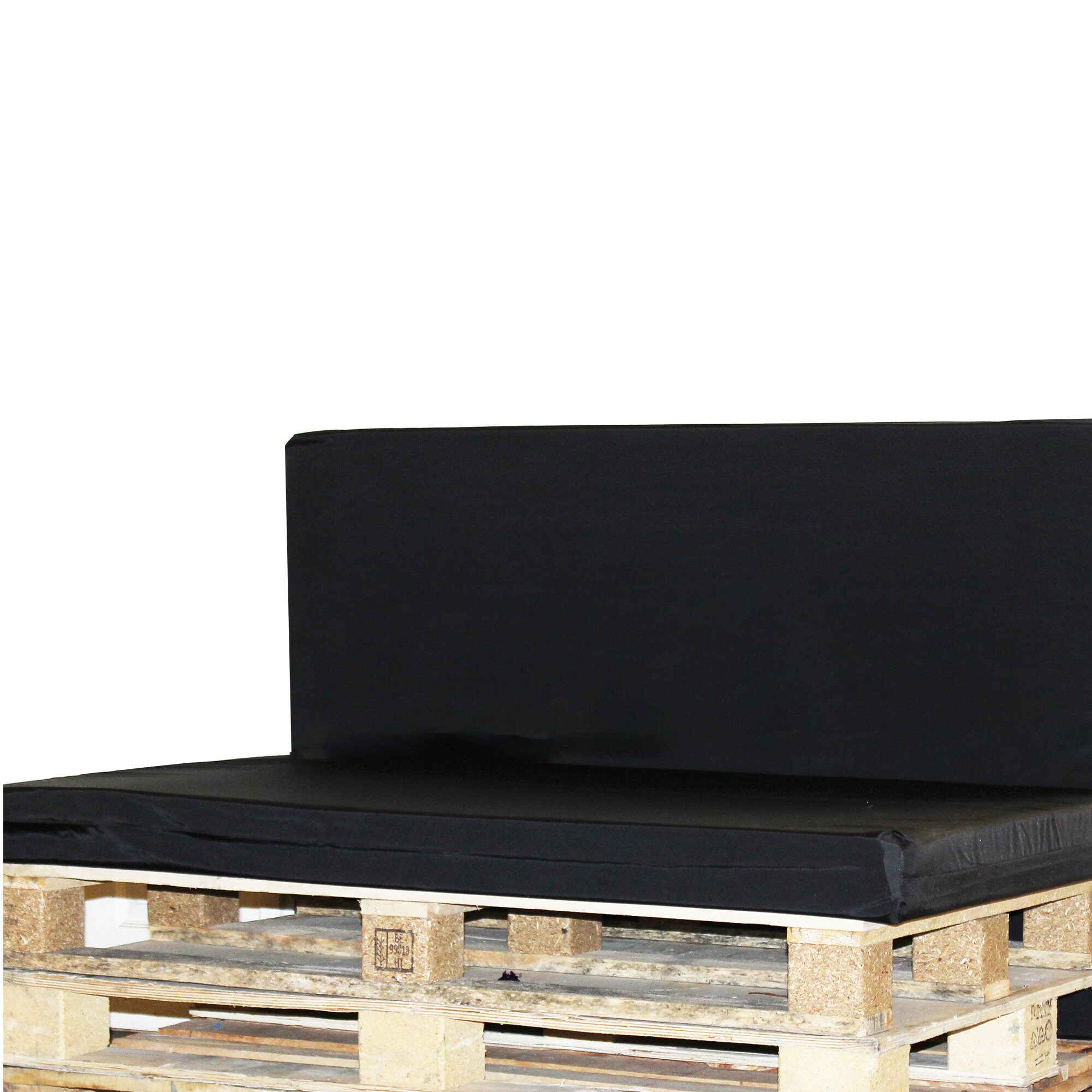 Pallet Bench Cushion Seating Black Outdoor Pallet Pads | Etsy