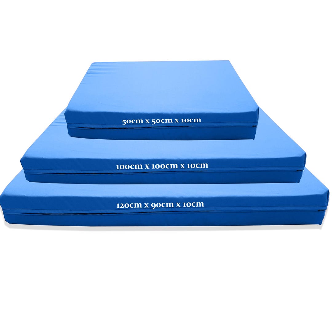 Crash Mat Royal Blue Gym Landing Tumbling Wall Climbing Excercise ...