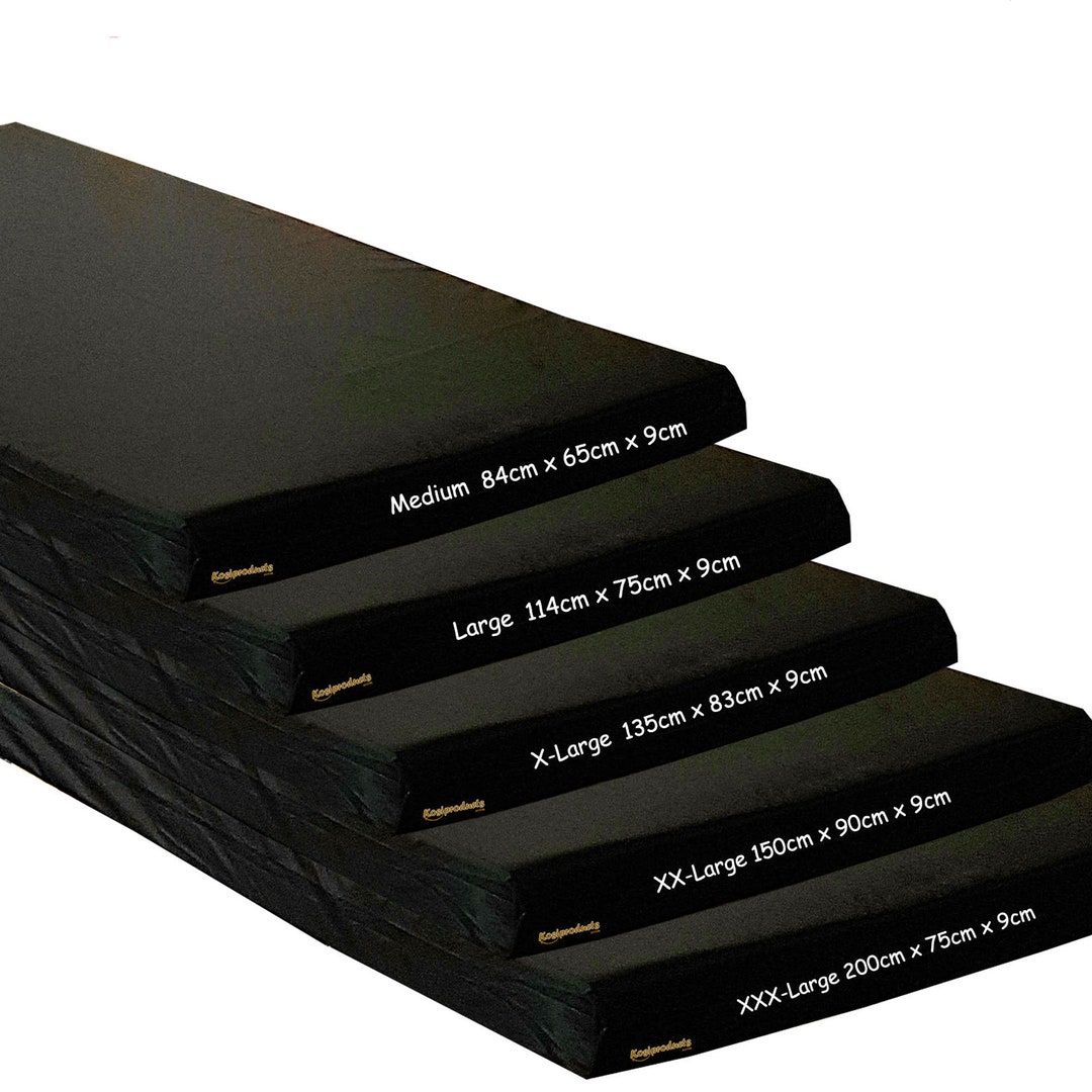 Kosipad Landing Gym Crash Mat 9cm Thick Density Foam Crash Mat, Black ...