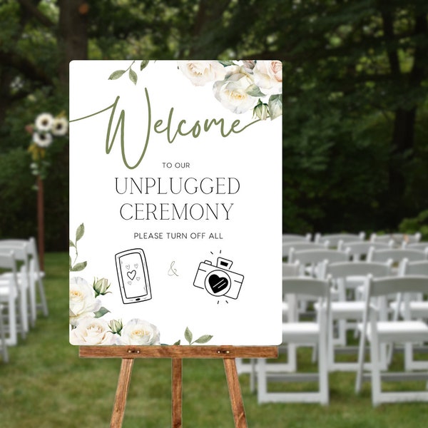 Ceremony Sign - Etsy