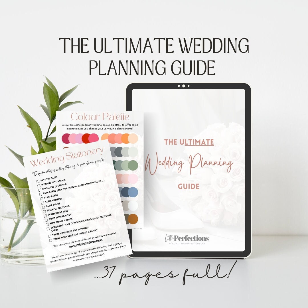 The Ultimate Wedding Planning Guide | Wedding Checklists | Wedding ...