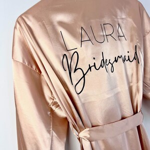 Personalised Bridal Robes | Custom Bridesmaid Robes | Personalised ...