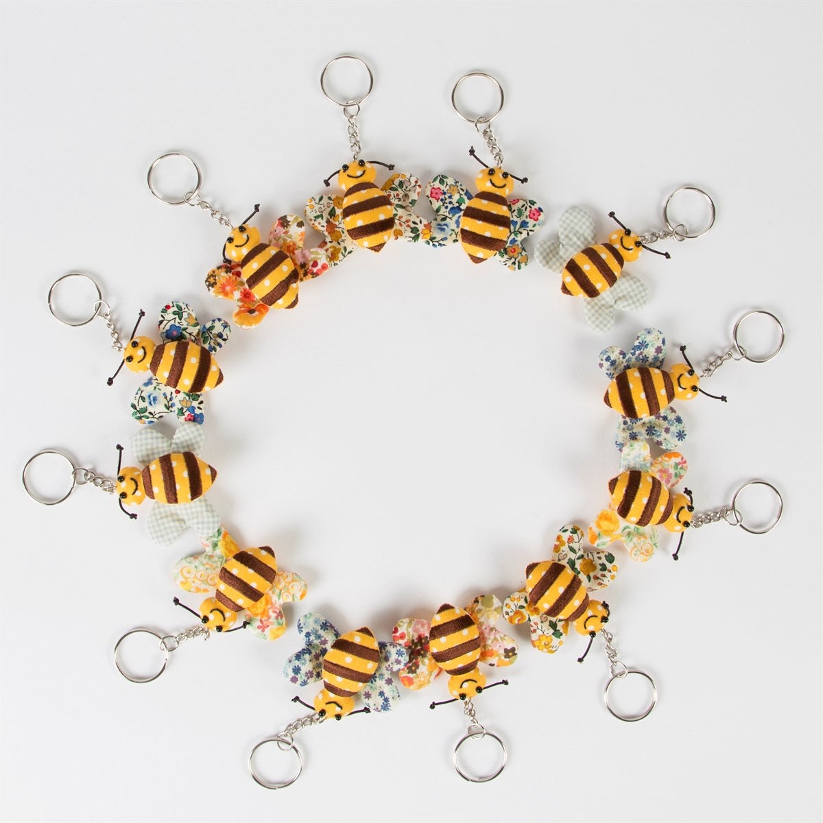 Bumble Bee Keyring Cute Buzzing Bee Keyring Busy Bee Gifts | Etsy UK