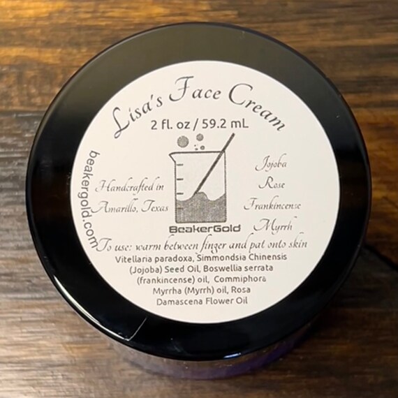 Lisas Face Cream All-natural Face Cream - Etsy
