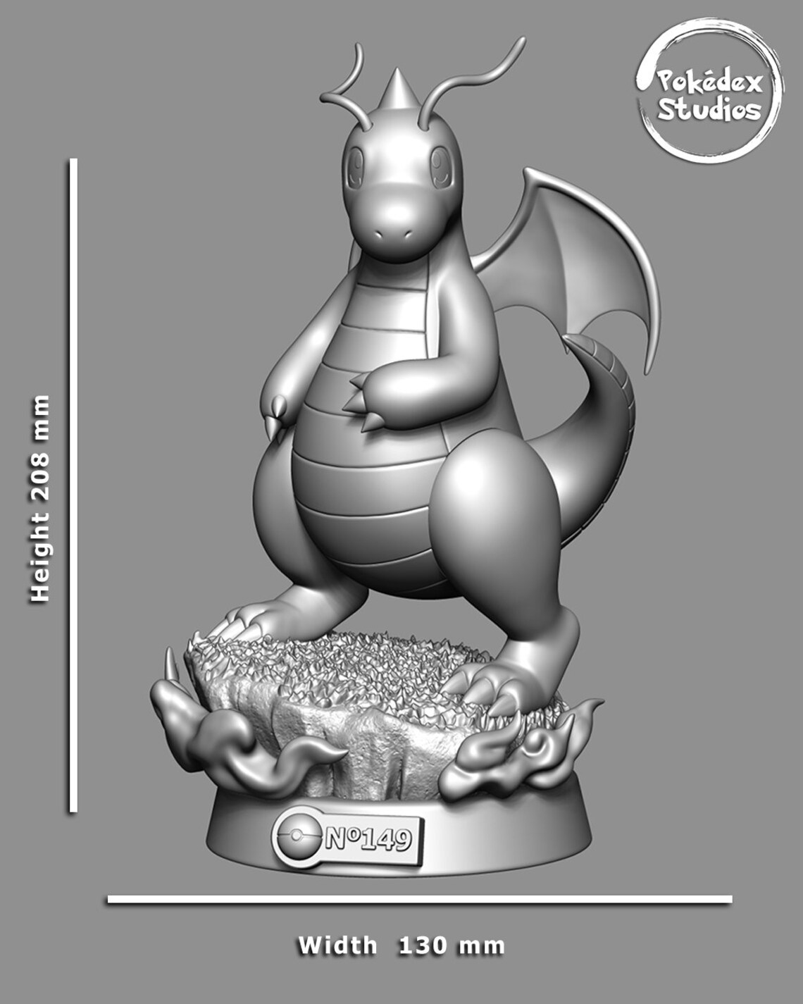 Dragon Figure Figurine Kit - Etsy