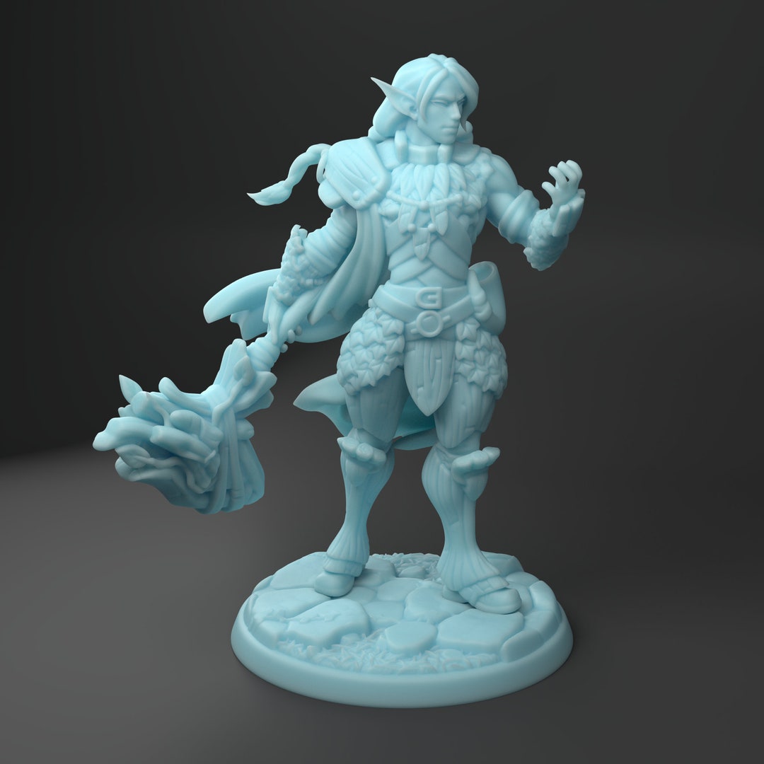 Phaeden, the Elven Oath of Ancients Paladin Twingoddessminiatures - Etsy UK