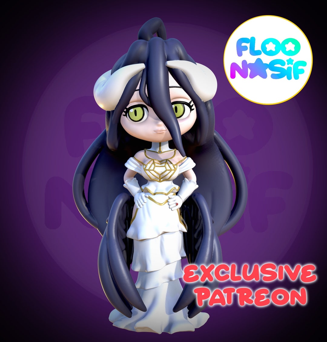 Chibi Albedo Figurine Kit - Etsy