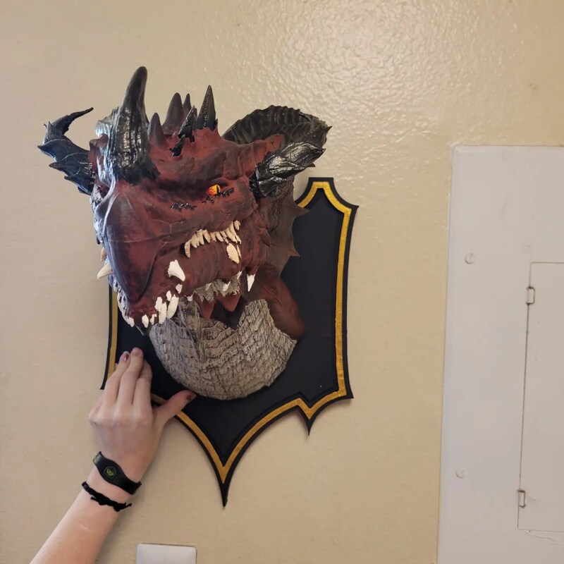 Dragon Wall Mount - Etsy
