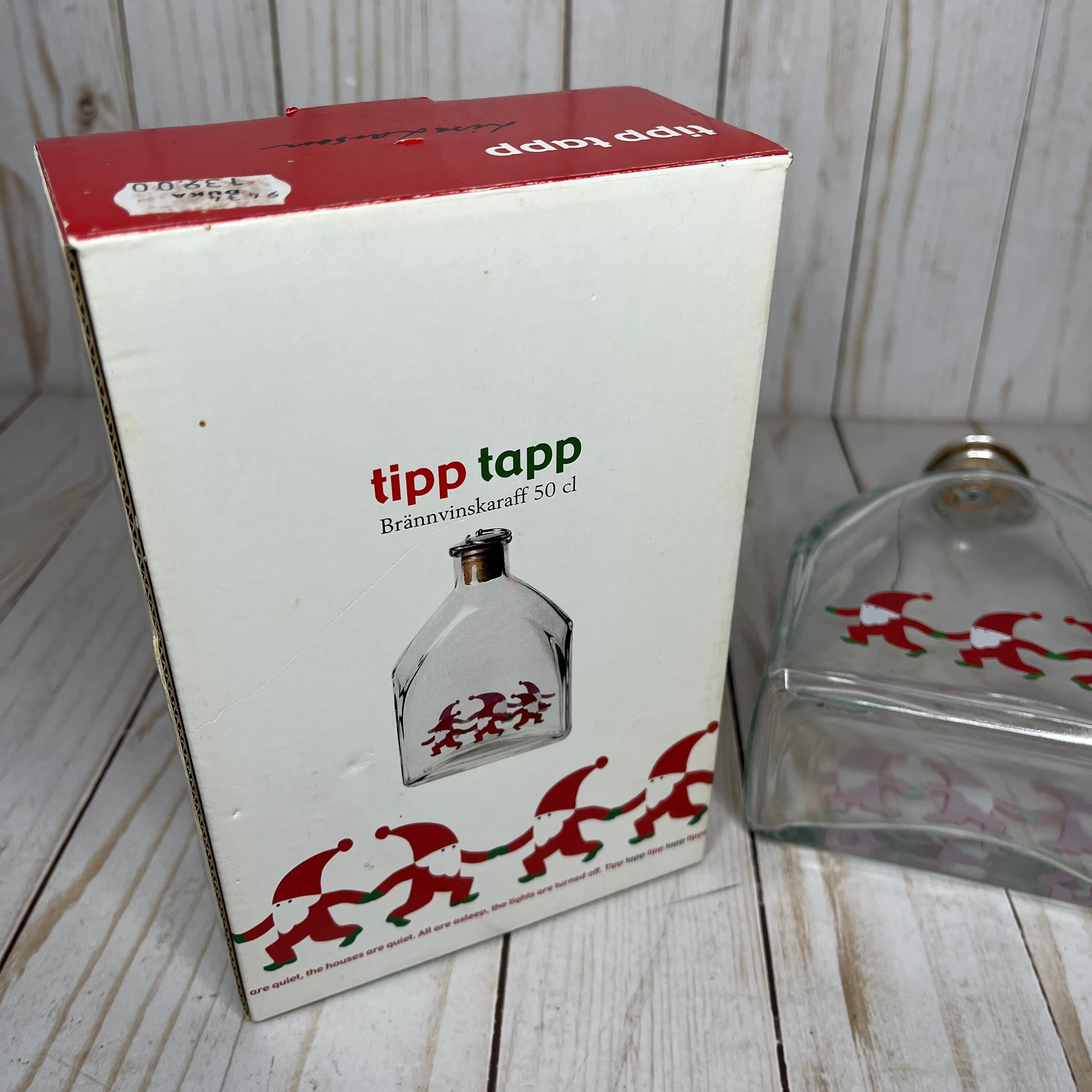 Tipp Tapp Brannvinskaraff Swedish Norwegian Christmas Santa - Etsy