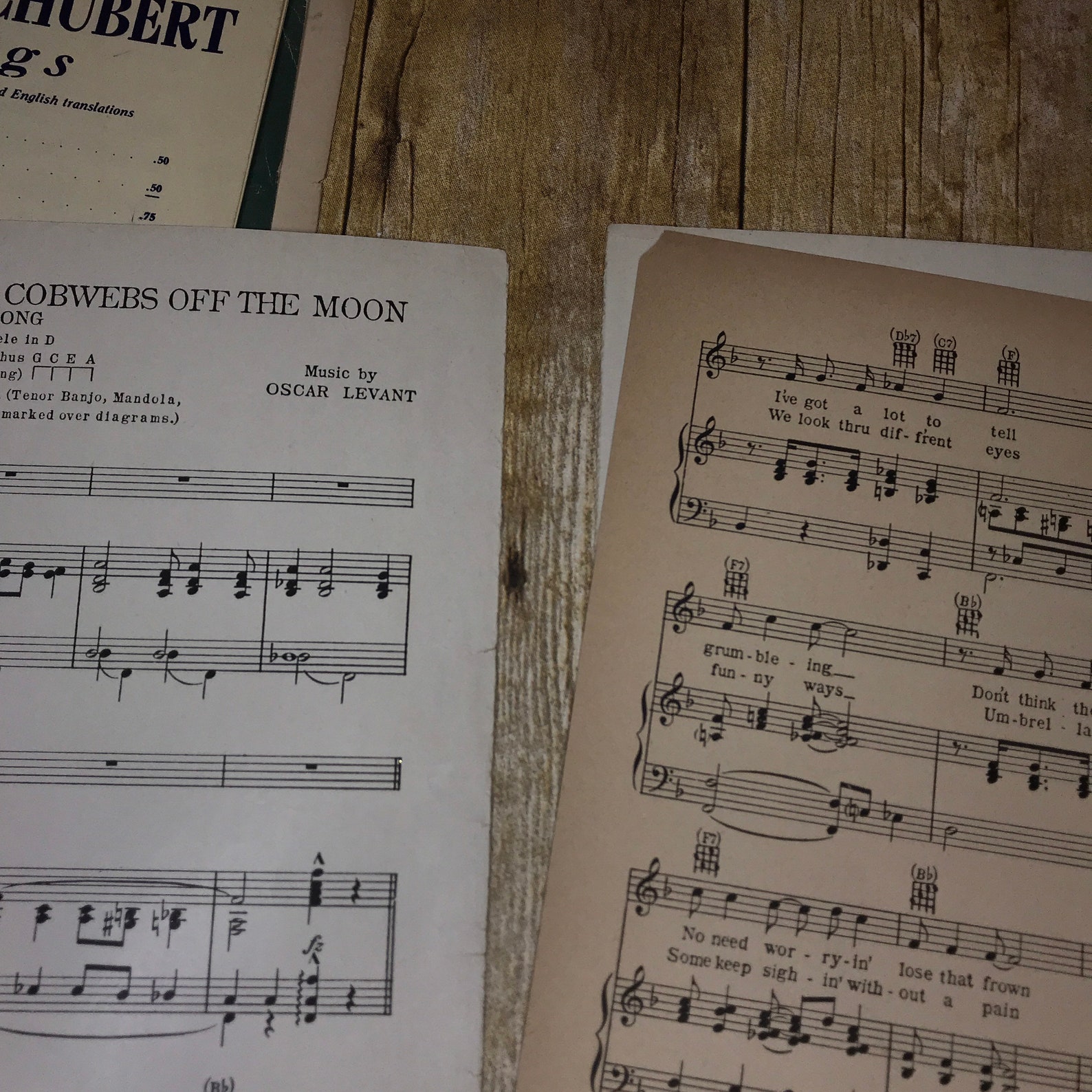Vintage 1920s Sheet Music, Vintage Piano Music Sheets, 1920s Piano ...