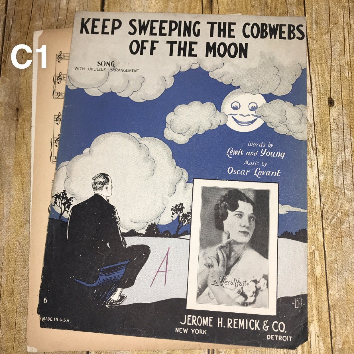 Vintage 1920s Sheet Music, Vintage Piano Music Sheets, 1920s Piano ...