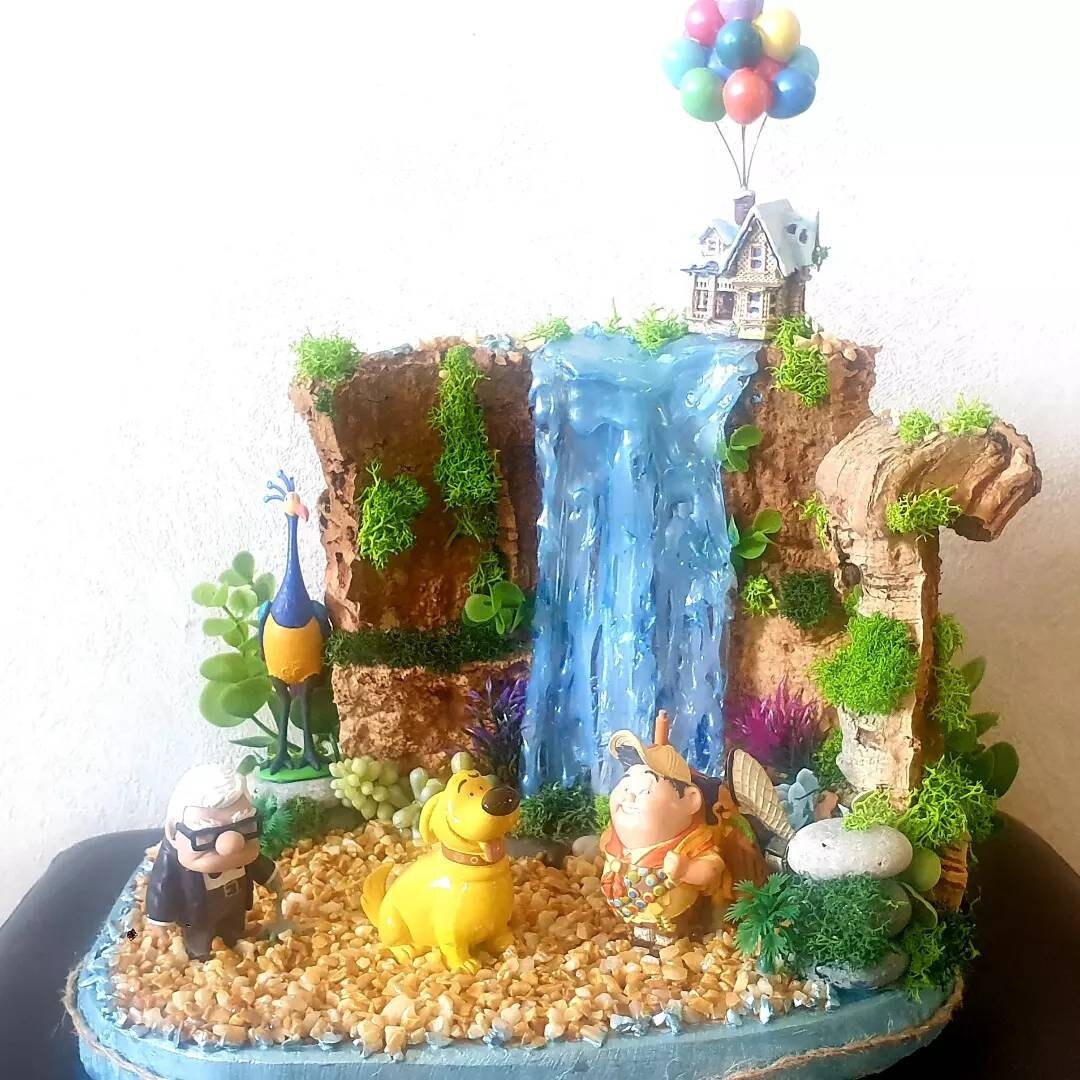 Pixar Disney Scene up There - Etsy