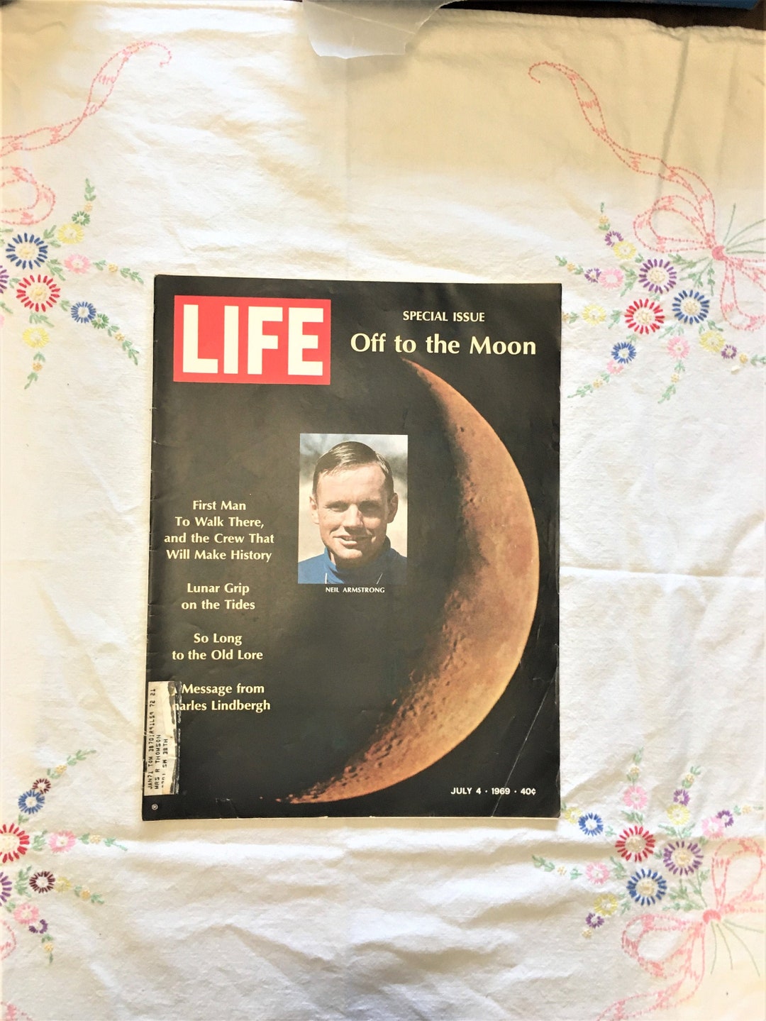 LIFE Magazine July 4, 1969 Special Issue "off to the Moon." - Etsy