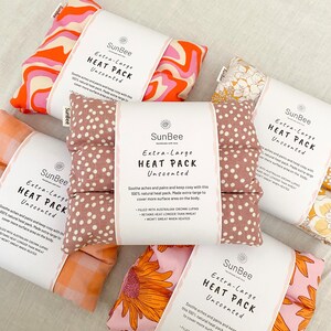 Extra-large Heat Pack - Multiple Patterns + Lavender Scent Option. - Etsy