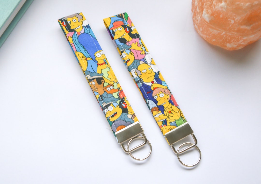 The Simpsons | Key Chain | Key Fob - Etsy