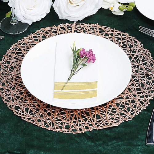 15 Woven Placemats Dining Table Placemats Woven Plate | Etsy