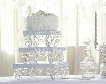 Crystal Cake Stand - Etsy